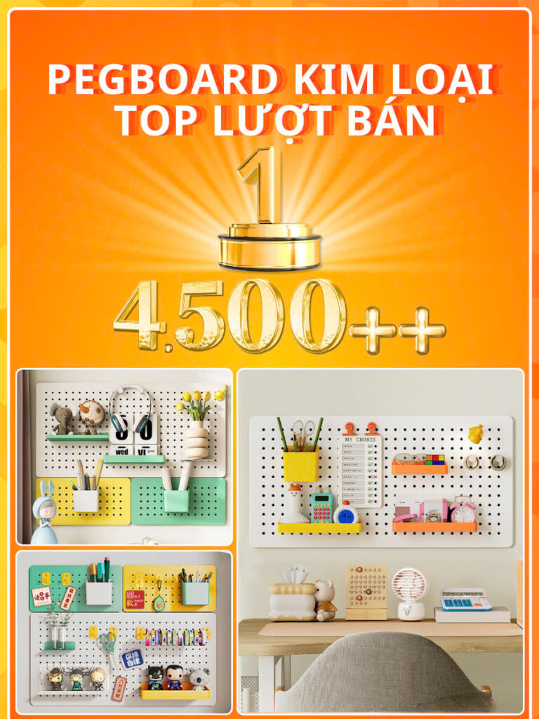 Combo Pegboard Decor - T21 - Dolahome